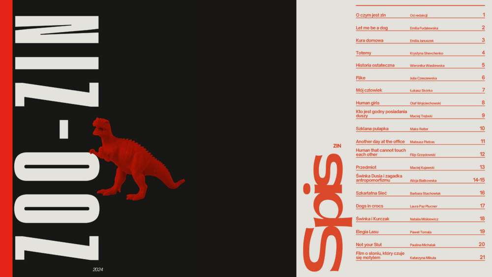 Refleksje (nie)antropocentryczne – ZOO-Zin studentów Filologa