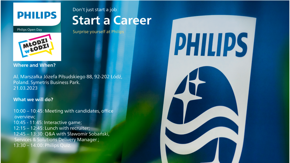PHILIPS OPEN DAY March 21 2023