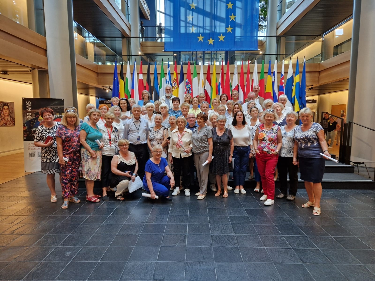 10.09.2023R. WYCIECZKA DO PARLAMENTU EUROPEJSKIEGO W STRASBURGU