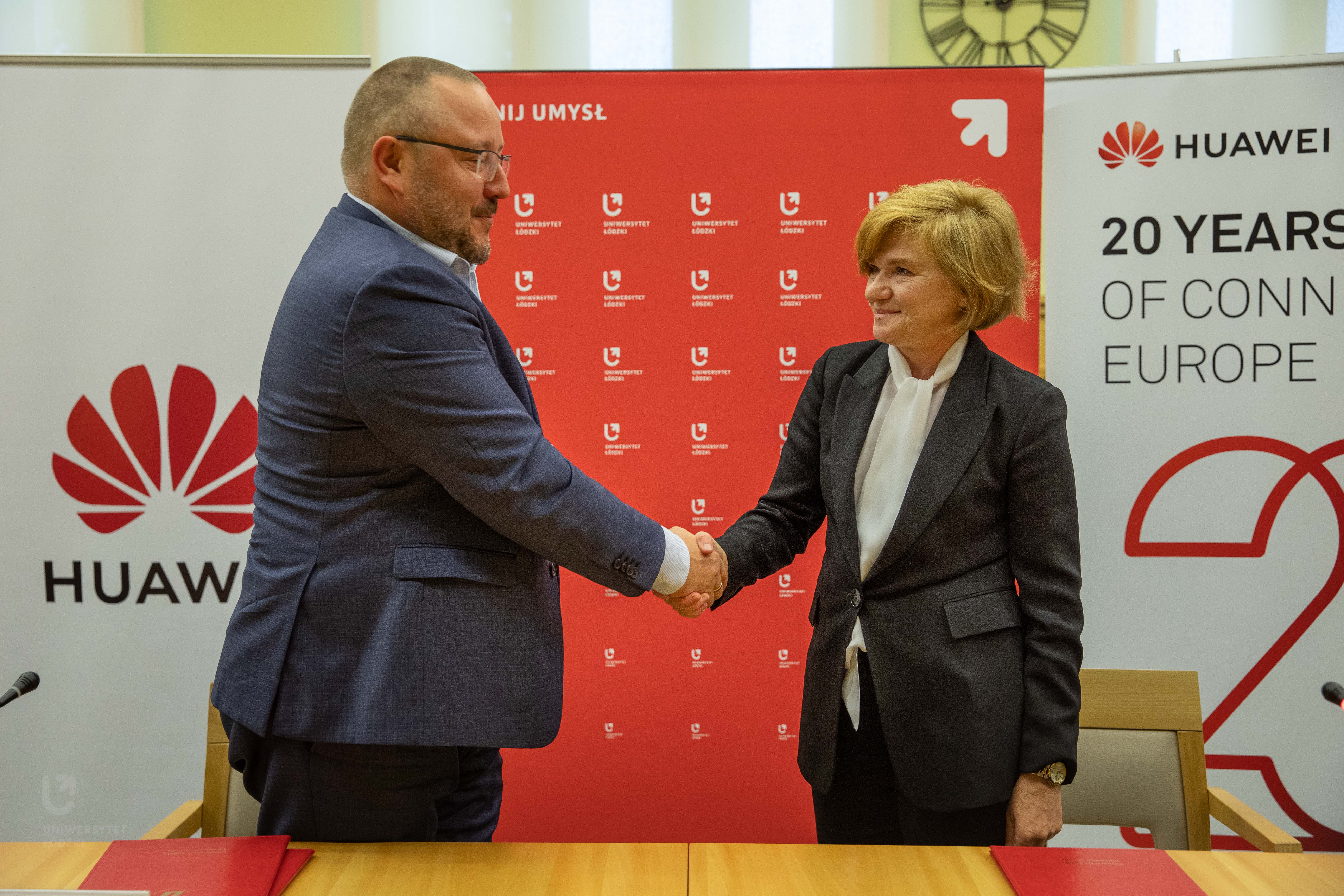 Huawei Polska and University of Lodz have signed a cooperation agreement